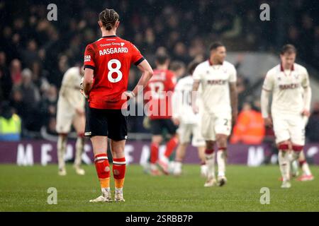 Luton Town's Thelo Aasgaard during the Sky Bet Championship match at ...