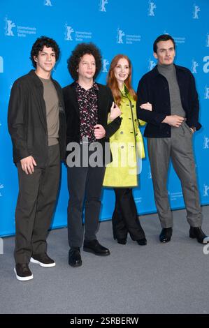 Schauspieler Rupert Friend, Jessica Chastain, Regisseur Michel Franco ...