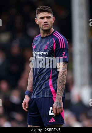 Morato of Nottingham Forest during the Premier League match between ...
