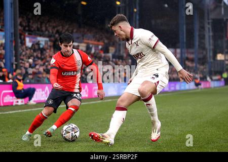 Liam Walsh of Luton Town during the Sky Bet Championship match Luton Town vs Bristol City at ...