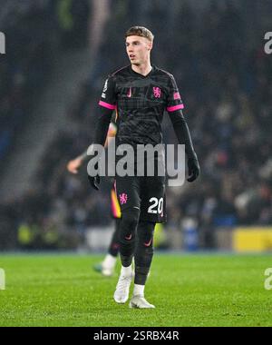 Chelsea’s Cole Palmer during the Premier League match at Stamford ...