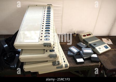 Indian elections , electronic voting machine and control unit , EVM ...