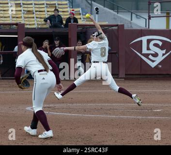 Tempe, Arizona, USA. 15th Feb, 2025. ASHLEIGH MEJIA Arizona State ...