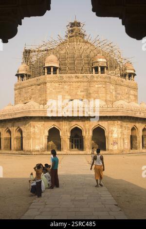 The Tomb of Sher Shah in Sasaram, Bihar, built during the 16th century ...