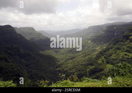 Kavlesad point valley, Sindhudurg, Maharashtra, India, Asia Stock Photo ...