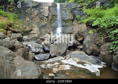 Shankar Waterfall Makadban Dharampur Valsad Gujarat India Asia Stock ...