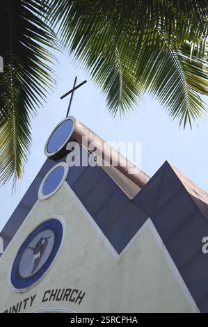 Holy Trinity Church Benaulim Goa Maharashtra India Asia September 2010 ...