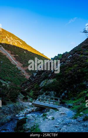 A Babbling Stream In Shropshire Stock Photo - Alamy