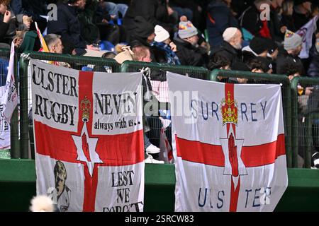 Treviso, Italy. 15th Feb, 2025. Alessandro Izekor ( Benetton Rugby ...