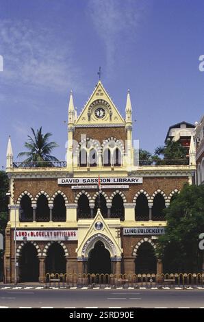 150 year old David Sassoon library, Bombay Mumbai, Maharashtra, India ...