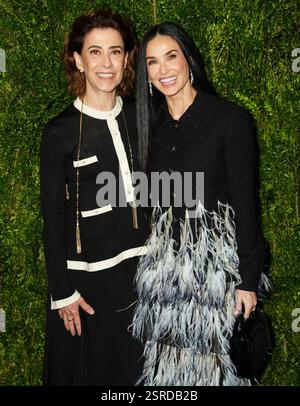 Fernanda Torres and Demi Moore arriving for the Charles Finch and ...