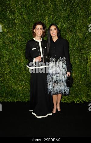 Fernanda Torres and Demi Moore arriving for the Charles Finch and ...