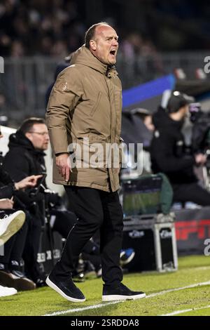 TILBURG, 15-02-2025. Koning Willem II stadium. Eredivisie voetbal ...