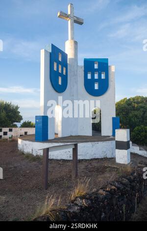 Monument, Altares, Terceira, Azores, Portugal, Miradouro do Pico Matias ...
