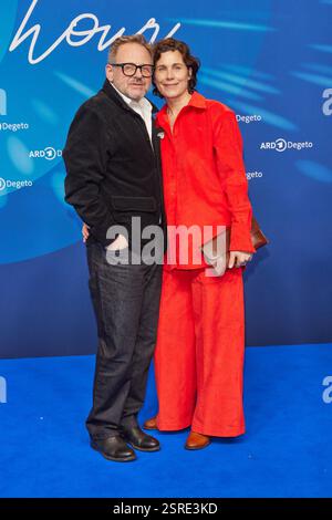 Samuel Finzi und Nina Kunzendorf bei der ARD Blue Hour 2025 im Rahmen ...