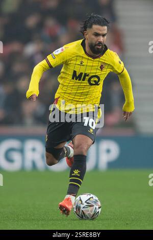 Watford's Imran Louza during the Sky Bet Championship match at the King ...