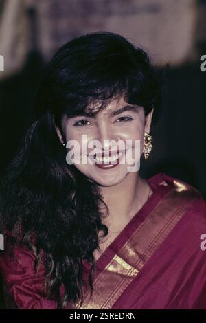 Portrait of Pooja Bhatt smiling, India, Asia Stock Photo - Alamy