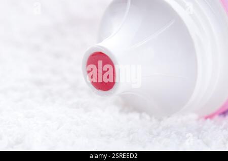 Strawberry tooth paste Stock Photo - Alamy