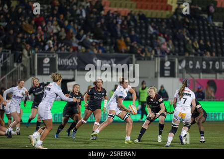 Exeter Chiefs Women’s Dorothy Wall during warm up Exeter Chiefs Women v ...