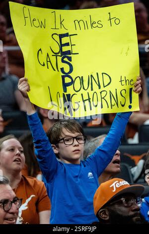 Austin, USA. 15th Feb, 2025. Feb 15, 2025. Julian Larry (1) of the ...