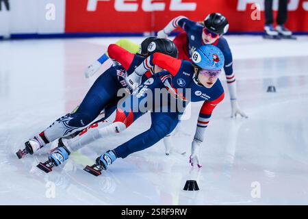 Cloe Ollivier of France, Short Track Speed Skating Women's 1500m during ...