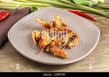 Delicous steamed Spider crab Claws snack Stock Photo - Alamy