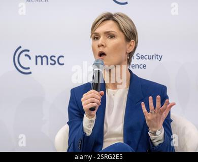 Kristrun Mjoll Frostadottir, Prime Minister of Iceland speaks as part ...