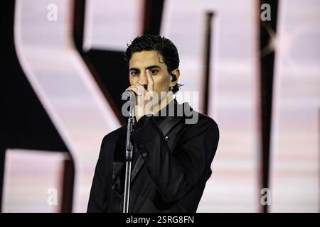 Suzuki stage, SANREMO, Italy, February 15, 2025, The italian singer ...