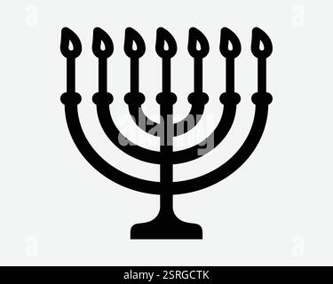 Menorah icon blue vector isolated Stock Vector Image & Art - Alamy