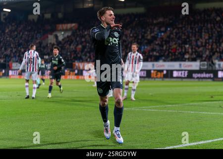 TILBURG - Stije Resink of FC Groningen celebrates the 0-2 during the ...