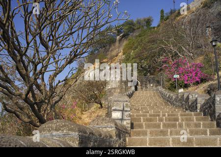Heritage steps of Shivneri Fort, Junnar Taluka Junnar, district Pune ...