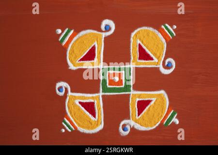 Rangoli, India, Asia Stock Photo - Alamy