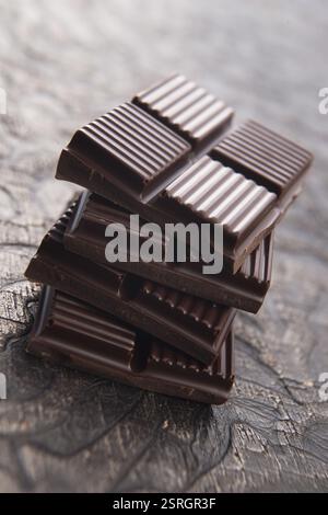 Chopped chocolate, poland Stock Photo - Alamy