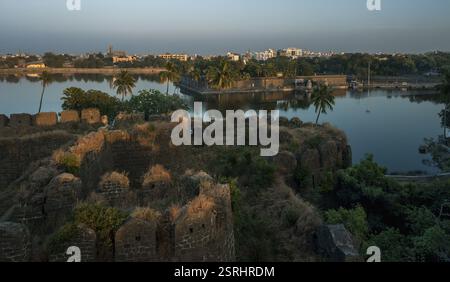 Bhuikot Fort and siddheshwar temple, Solapur, Maharashtra, India, Asia ...