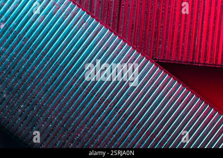 Abstract metallic texture with sharp edges under dramatic lighting ...