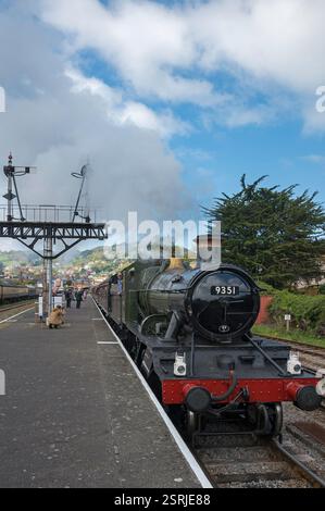 9351 was converted on the West Somerset Railway from a 2-6-2 tank ...