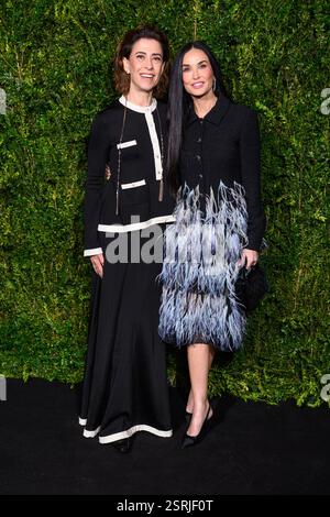 Fernanda Torres and Demi Moore arriving for the Charles Finch and ...
