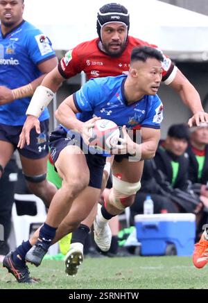 February 16, 2025, Tokyo, Japan - Saitama Panasonic Wild Knights center ...