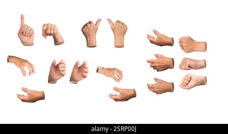 Hand gesture with fingers and thumbs forming rectangular frame for ...