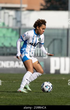 Sassuolo, Italy. 15th Feb, 2025. Naja Poje Miheli? during the women's ...
