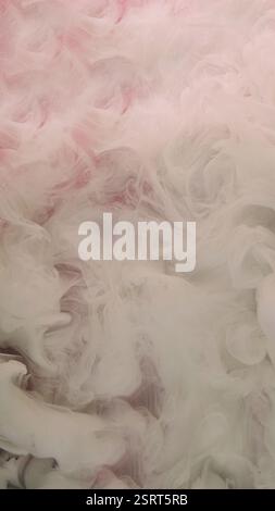 Haze flow. Fume blend. Defocused blue purple color paint splash glitter ...