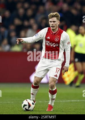 AMSTERDAM - Oliver Edvardsen of Ajax during the Dutch Eredivisie match ...