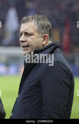Federico Cherubini Ceo of Parma AC before Atalanta BC vs Parma Calcio ...