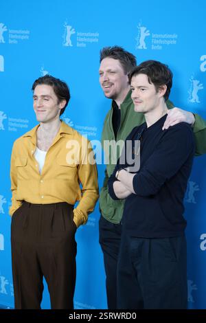 Sam Riley, Jan-Ole Gerster, Dylan Torrell und Jack Farthing bei der ...