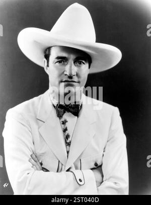 TOM MIX (1880-1940) American film actor who specialized in Western ...