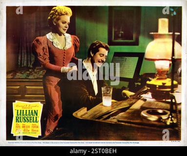 LILLIAN RUSSELL [US 1940] DON AMECHE, ALICE FAYE as Lillian Russell ...