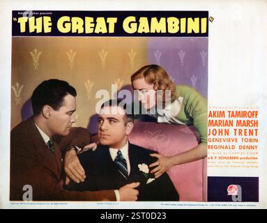 THE GREAT GAMBINI [US 1937] AKIM TAMIROFF Date: 1937 Stock Photo - Alamy