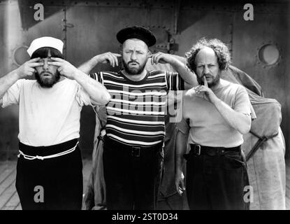 THE THREE STOOGES CURLY HOWARD, MOE HOWARD, LARRY FINE American ...