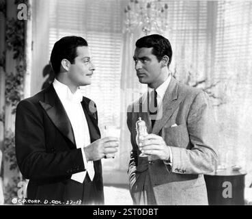 THE AWFUL TRUTH [US 1937] CARY GRANT right, ALEX D'ARCY, IRENE DUNNE ...