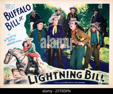 LIGHTNING BILL [US 1934] WILLIAM MCCALL, ?, ALMA RAYFORD, BUD OSBORNE ...
